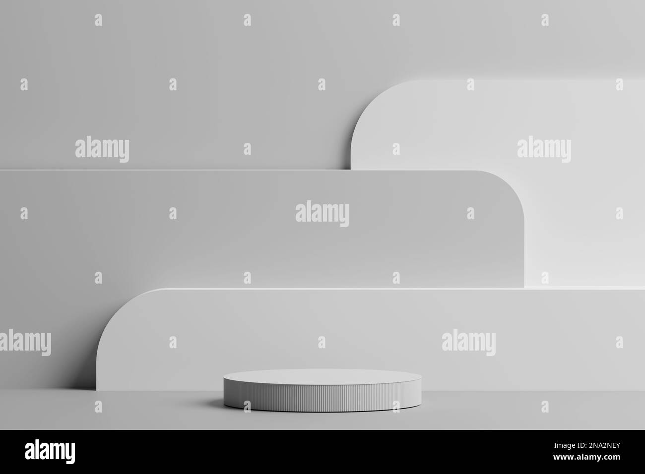 Polygonal object on solid background Stock Photo - Alamy