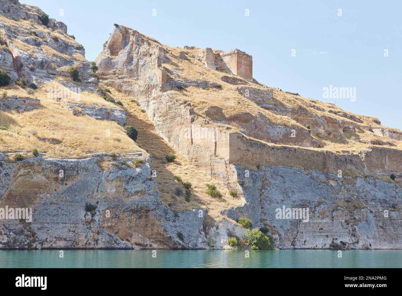 Halfeti, the Sunken City of the Euphrates in Southeast Turkey Stock ...