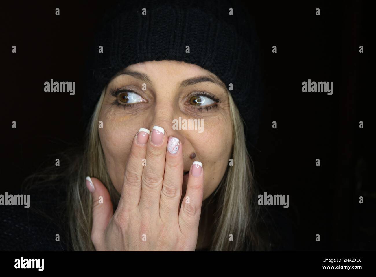Surprised person hi-res stock photography and images - Alamy
