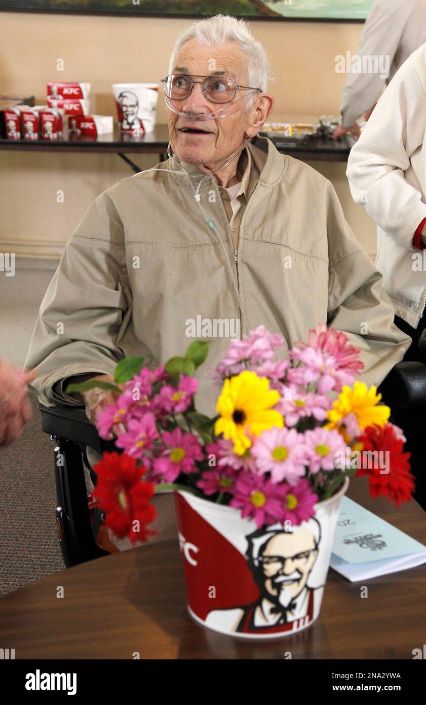 Capt. Donald Yeager was surprised by his daughter Jo Anne Yeager Sallah ...