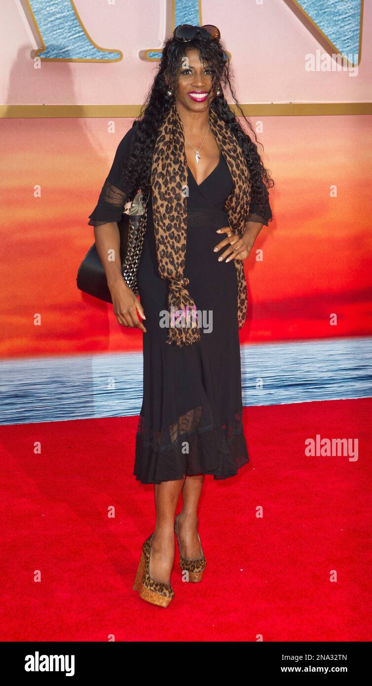 Singer Sinitta arrives at the 'Titanic 3D' UK film premiere at the ...