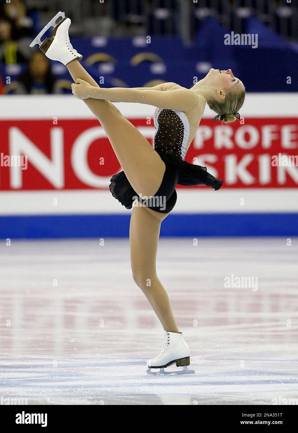 Romy Buhler of Switzerland performs during the preliminary round women ...