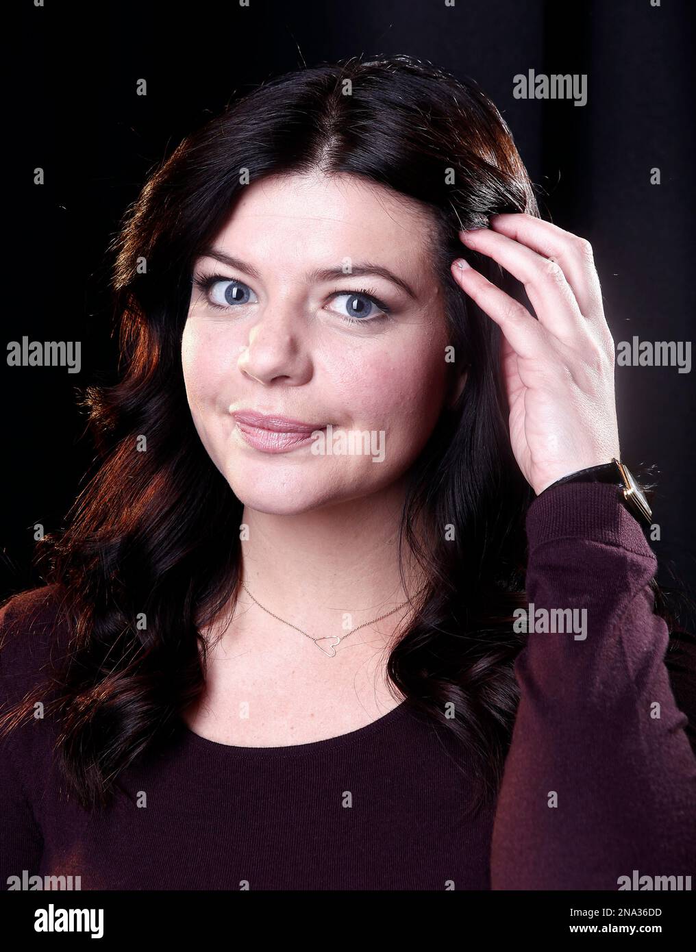 Actress Casey Wilson poses for a portrait Mar. 26, 2012 in New York ...