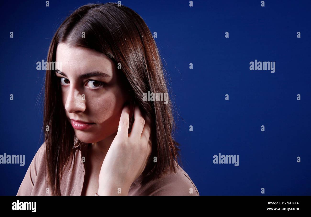 Actress Dominik Garcia Lorido poses for a portrait Mar. 26, 2012 in New ...
