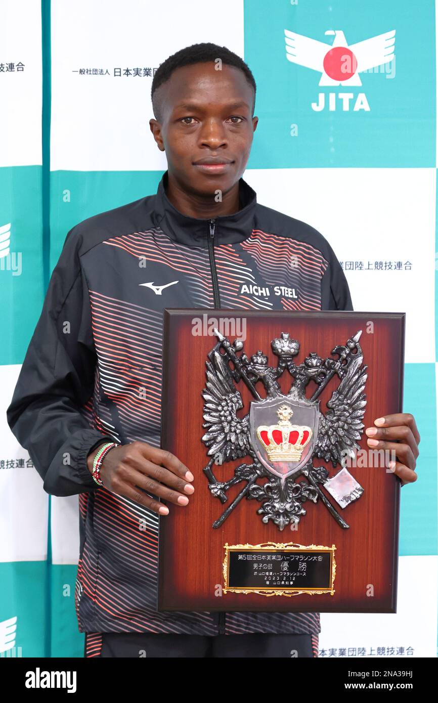 Ishin Memorial Park Stadium, Yamaguchi, Japan. 12th Feb, 2023. Joseph ...