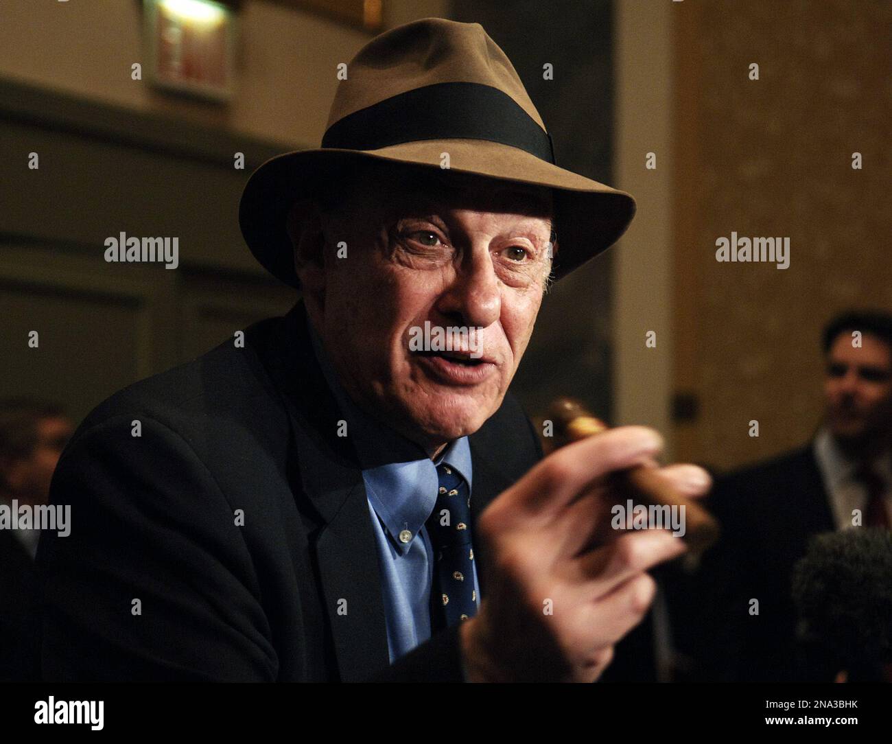 In this file photo taken Oct. 28, 2005, boxing historian Bert Sugar is ...