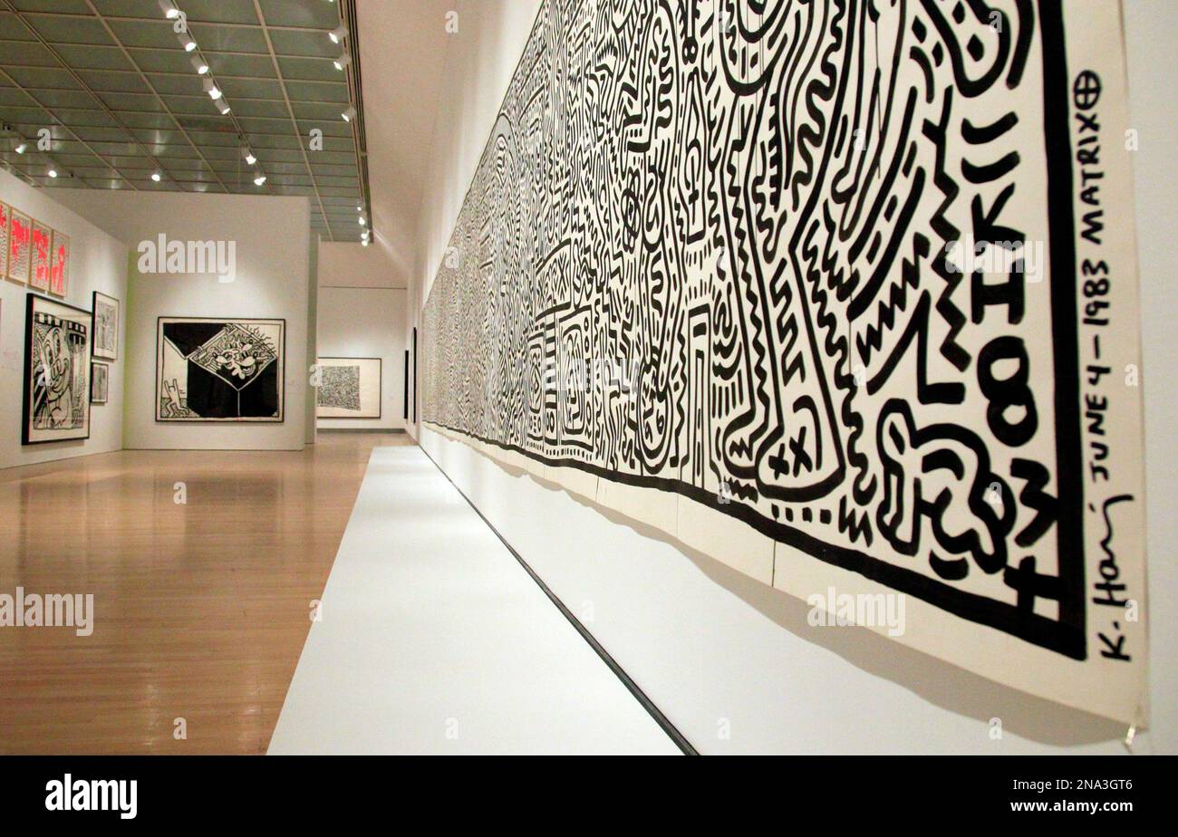 In this March 14, 2012 photo, the 50-foot installation "The Matrix" is ...