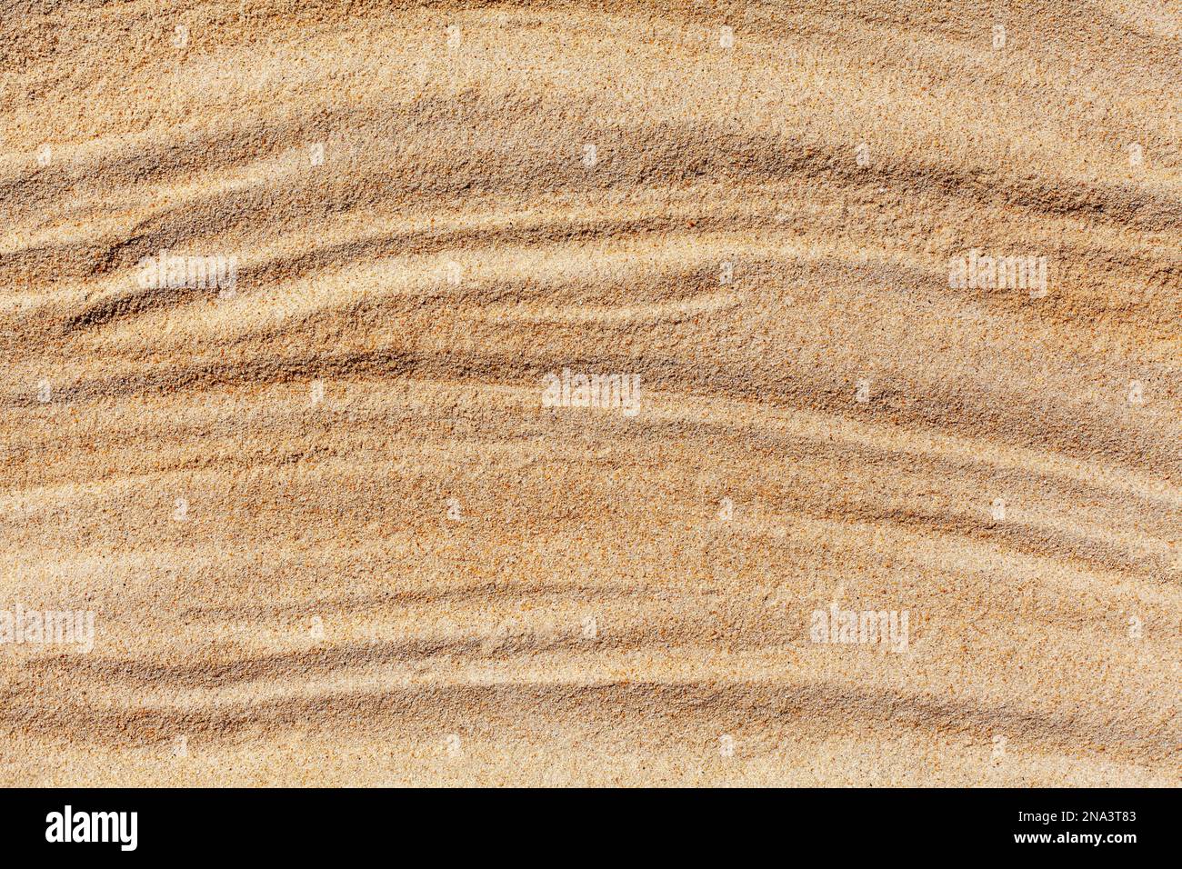 Wavy yellow sand texture closeup background, sandy waves pattern ...
