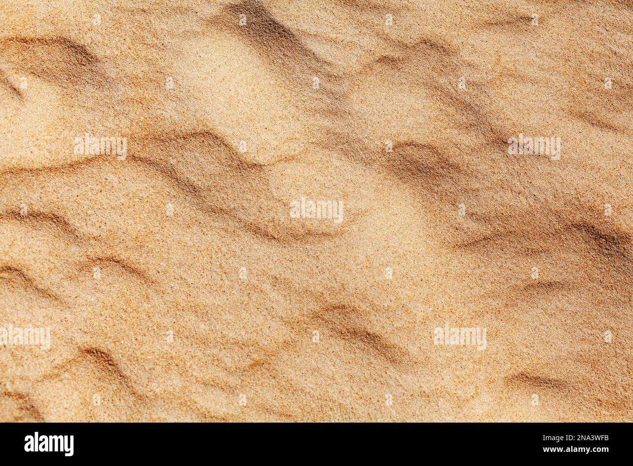 Wavy yellow sand texture closeup background, sandy waves pattern ...