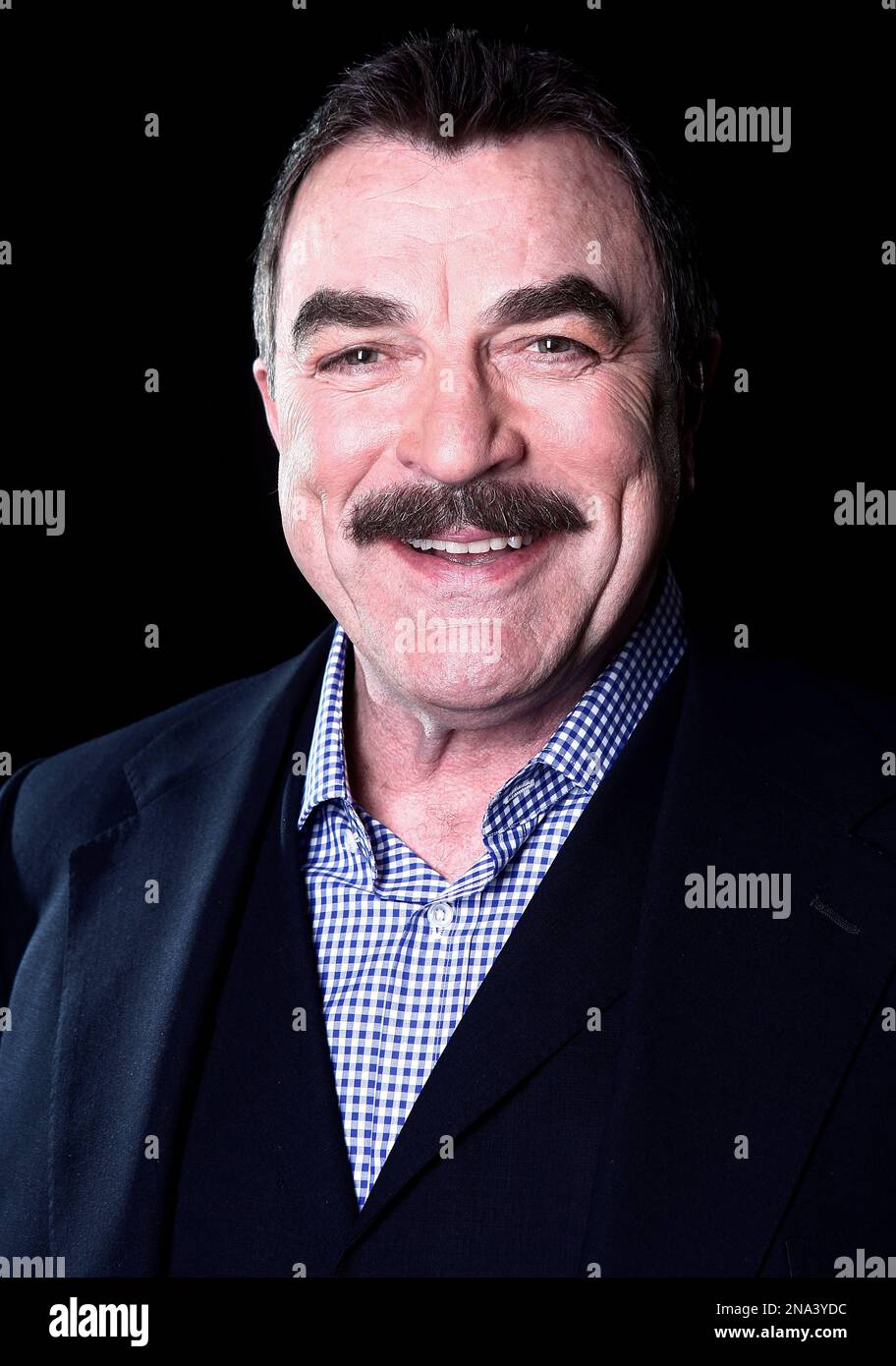 Actor Tom Selleck poses for a portrait Mar. 21, 2012 in New York. (AP ...