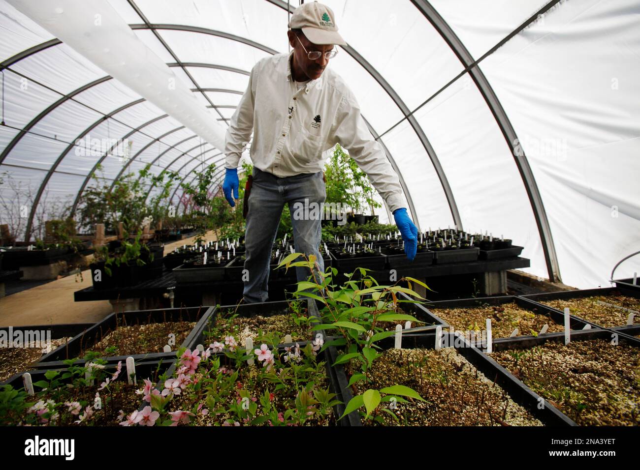 In this photo taken Monday, March 19, 2012, George Waters, an ...