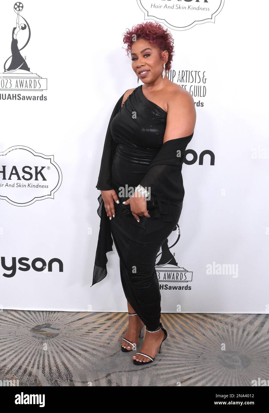 Beverly Hills, California, USA 11th February 2023 Hair Stylist Jamika ...