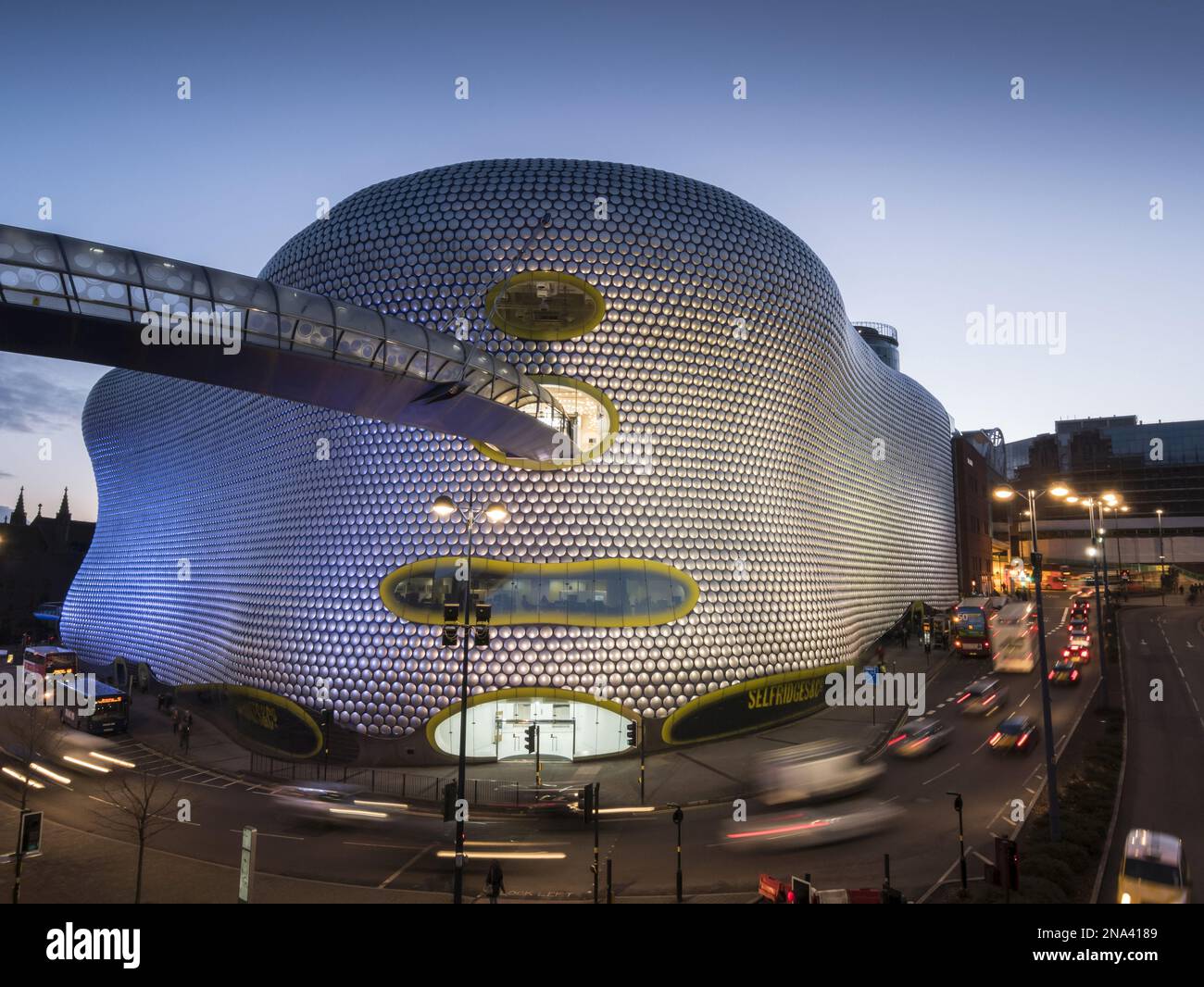 UK, england, Birmingham selfridges dusk Stock Photo - Alamy