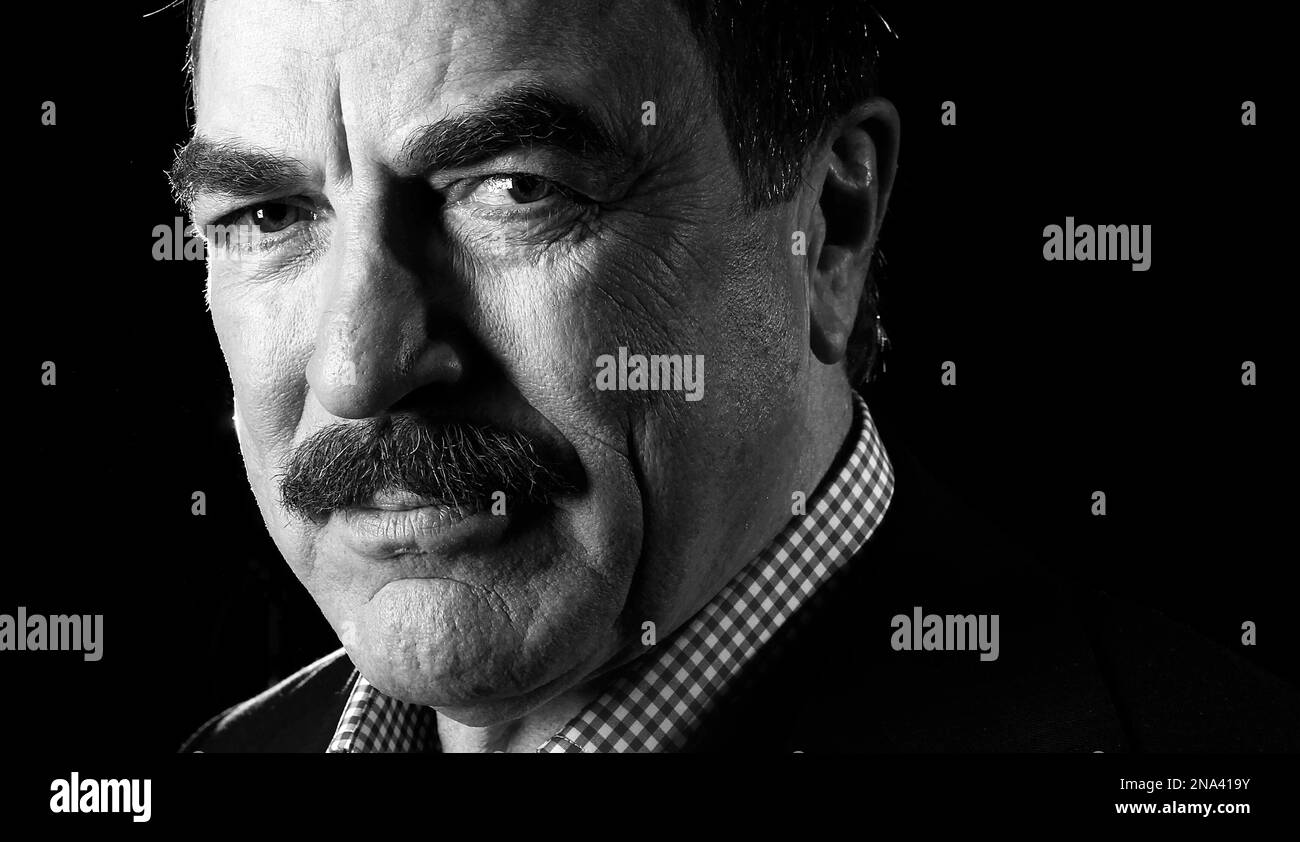 Actor Tom Selleck poses for a portrait Mar. 21, 2012 in New York. (AP ...