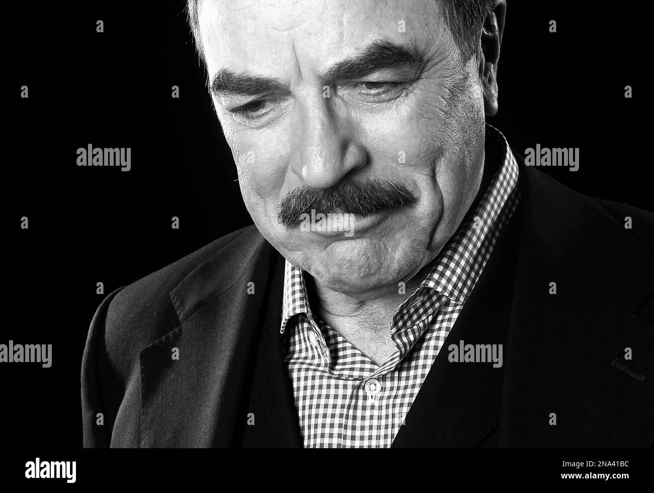 Actor Tom Selleck poses for a portrait Mar. 21, 2012 in New York. (AP ...