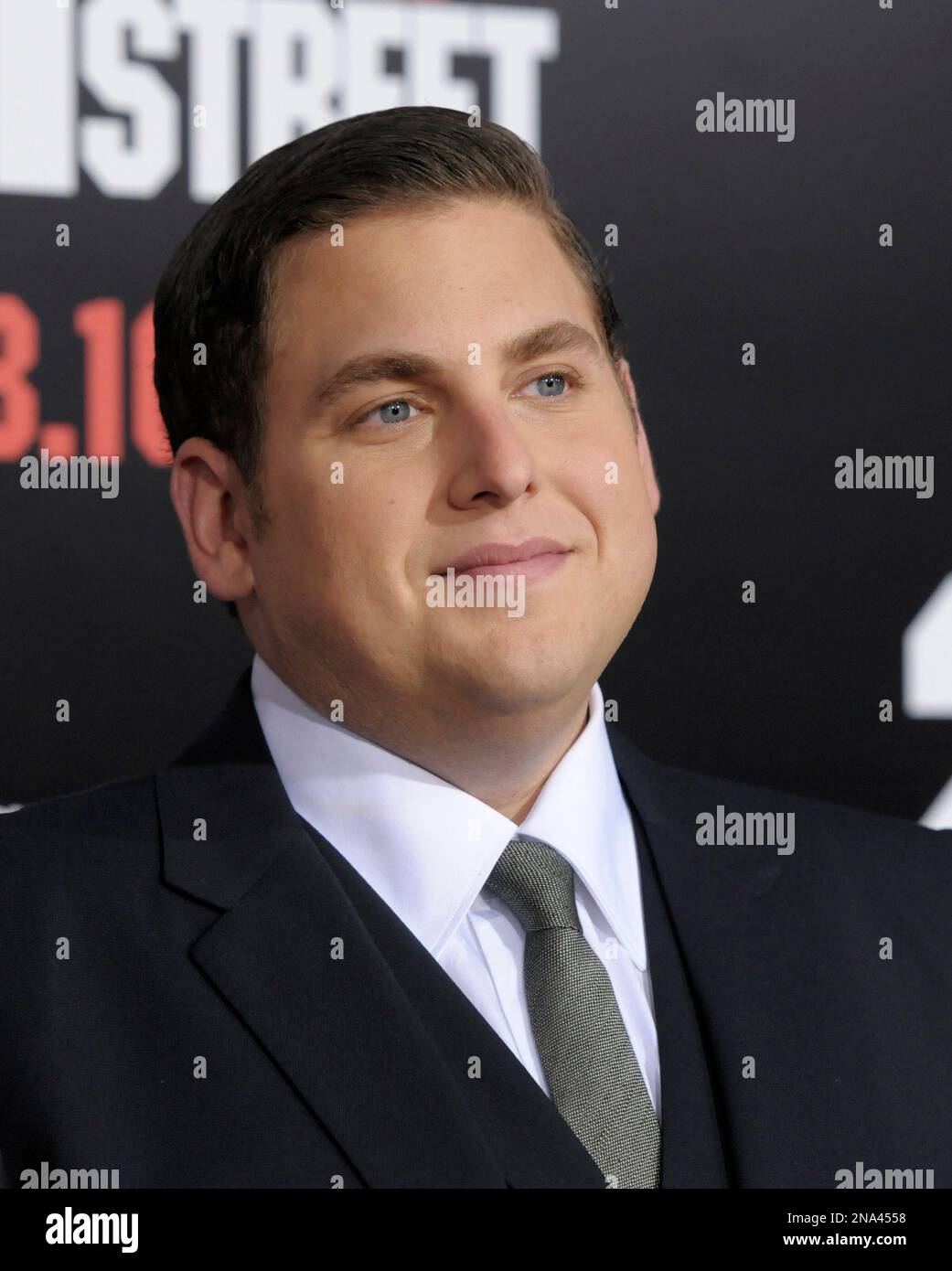 Actor Jonah Hill arrives at the premiere of the feature film "21 Jump ...