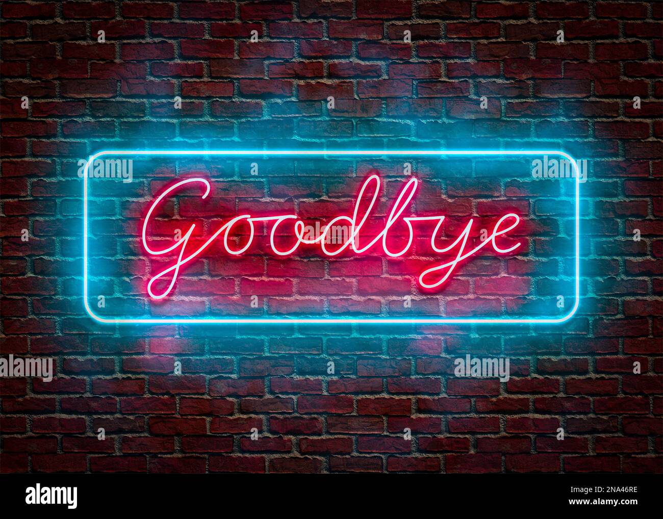 Goodbye sign hi-res stock photography and images - Alamy