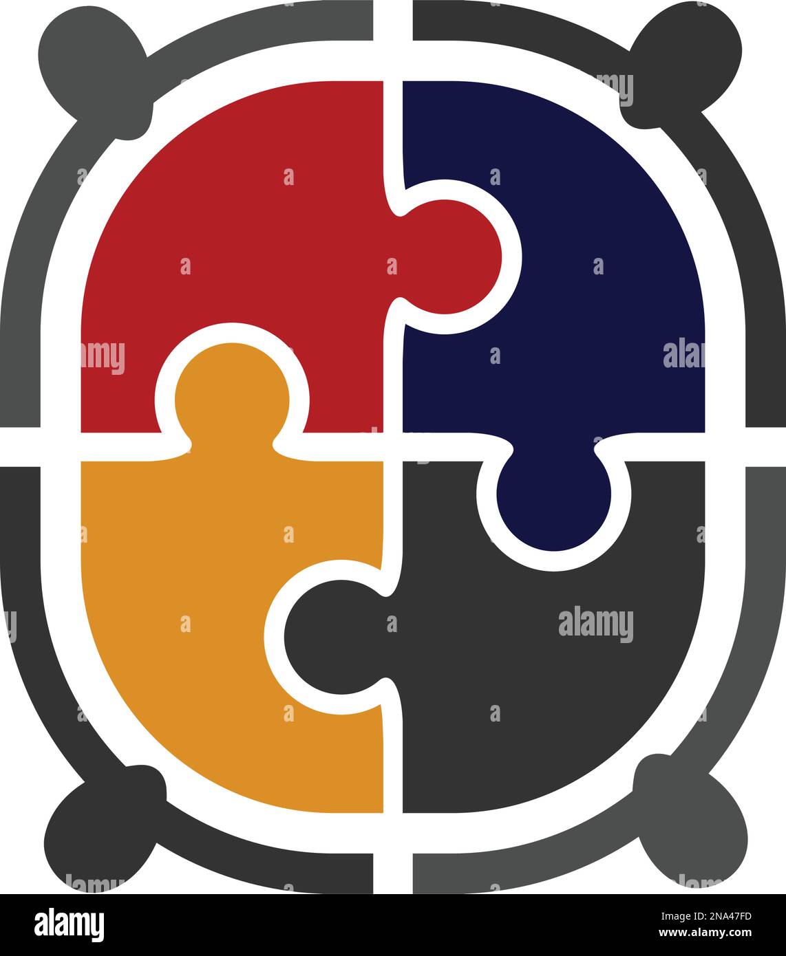 Teamwork concept logo template Icon Illustration Brand Identity ...