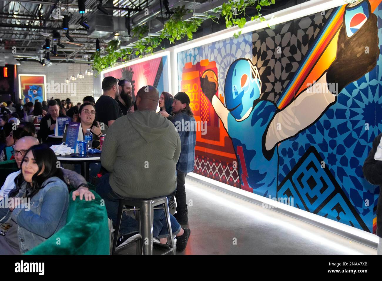IMAGE DISTRIBUTED FOR PEPSICO - Pepsi hosted The Big Game Bash for ...