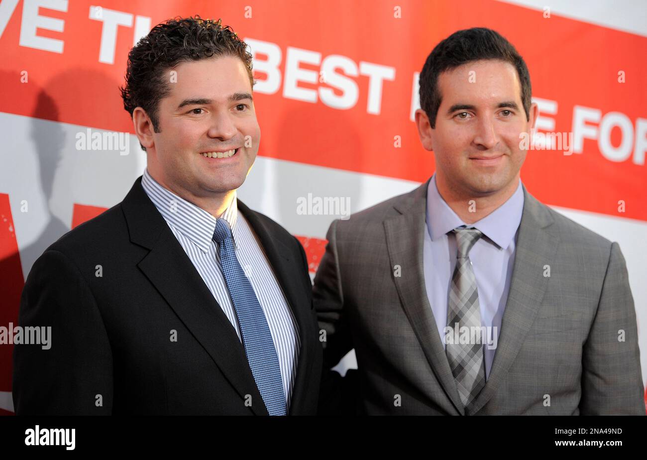 Jon Hurwitz, left, and Hayden Schlossberg, writer/directors of ...