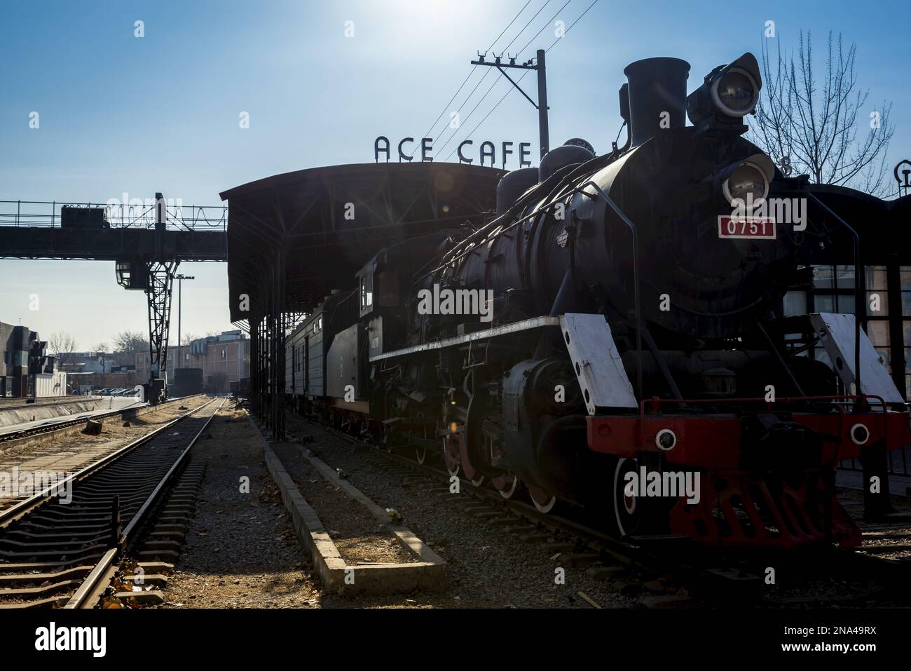 Factory 798 or Dashanzi Art District, a complex of 50-year-old ...