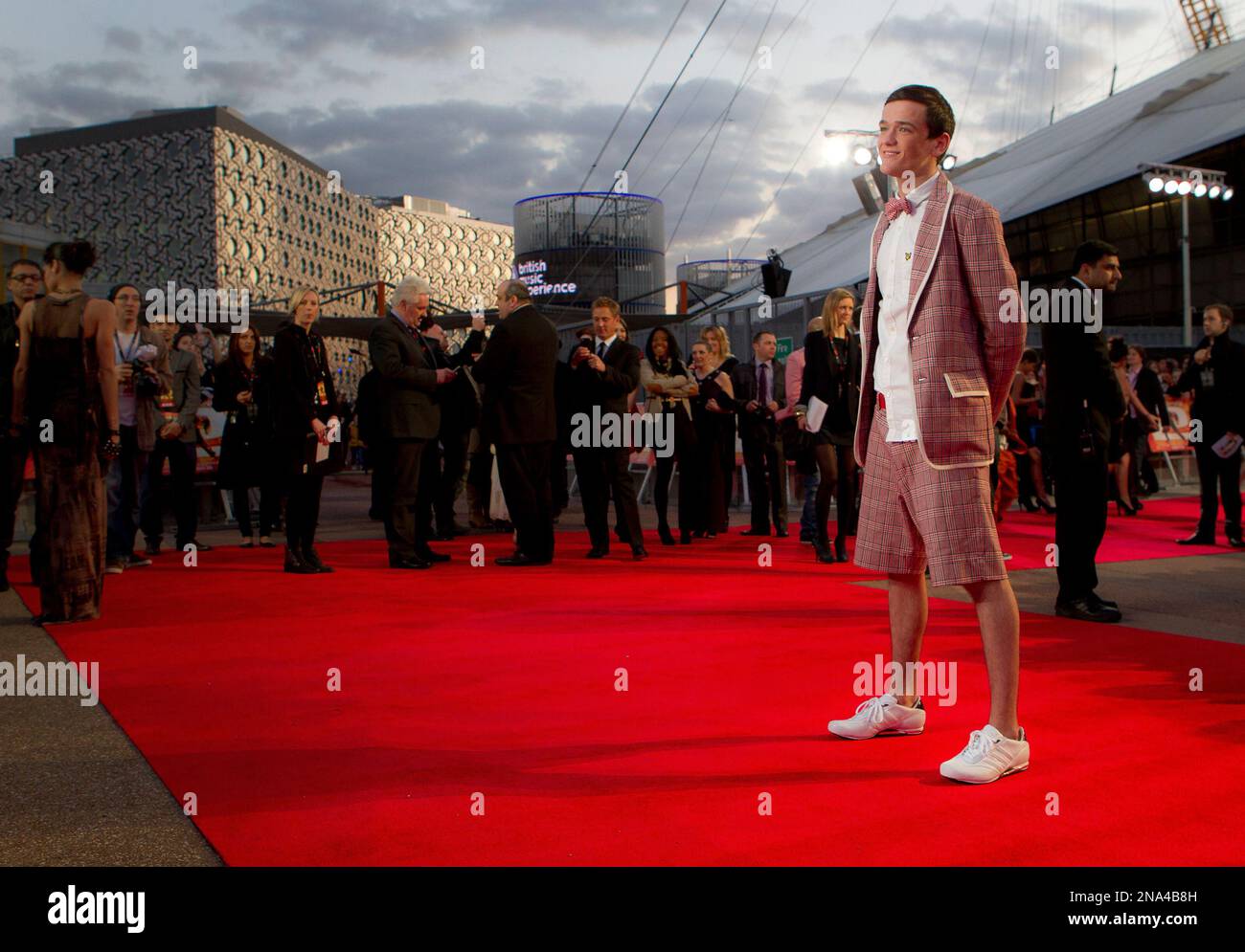 British dancer and actor George Sampson arrives at World Premiere of ...