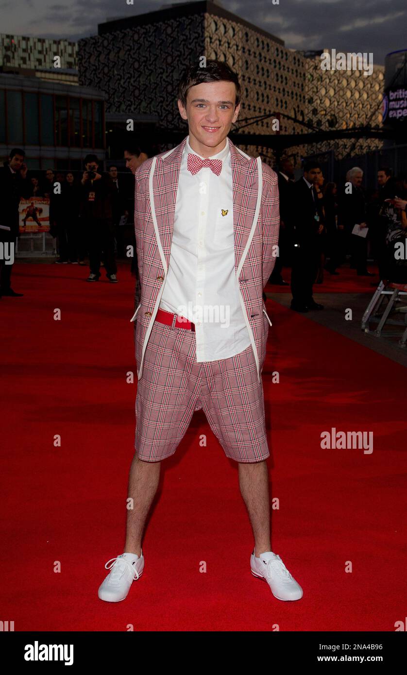British dancer and actor George Sampson arrives at World Premiere of ...