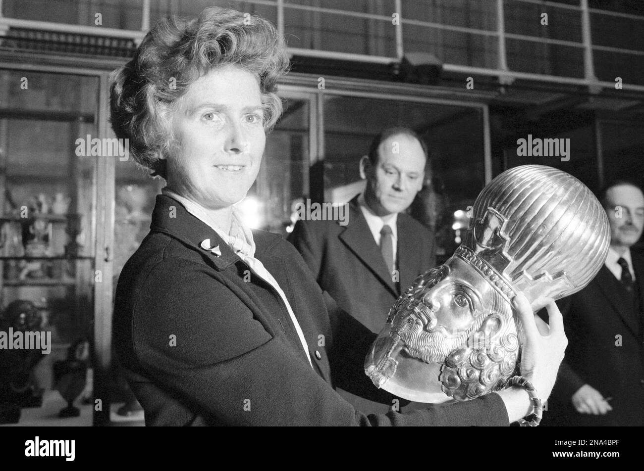 Mrs. Prudence Harper, curator of the Department of Ancient Near-Eastern ...