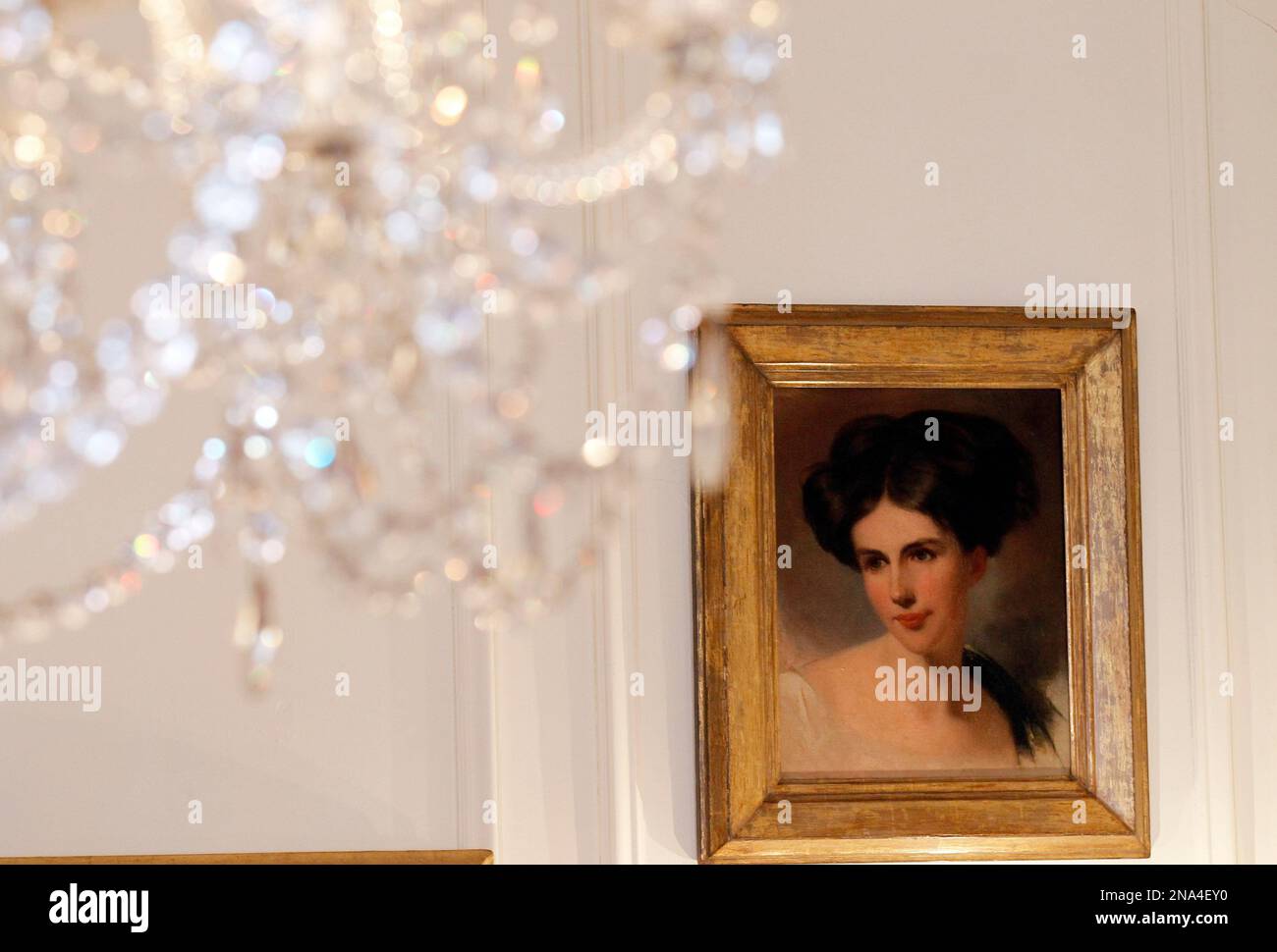In this March 13, 2012 photo, a portrait of Maria Gratz displays in the ...