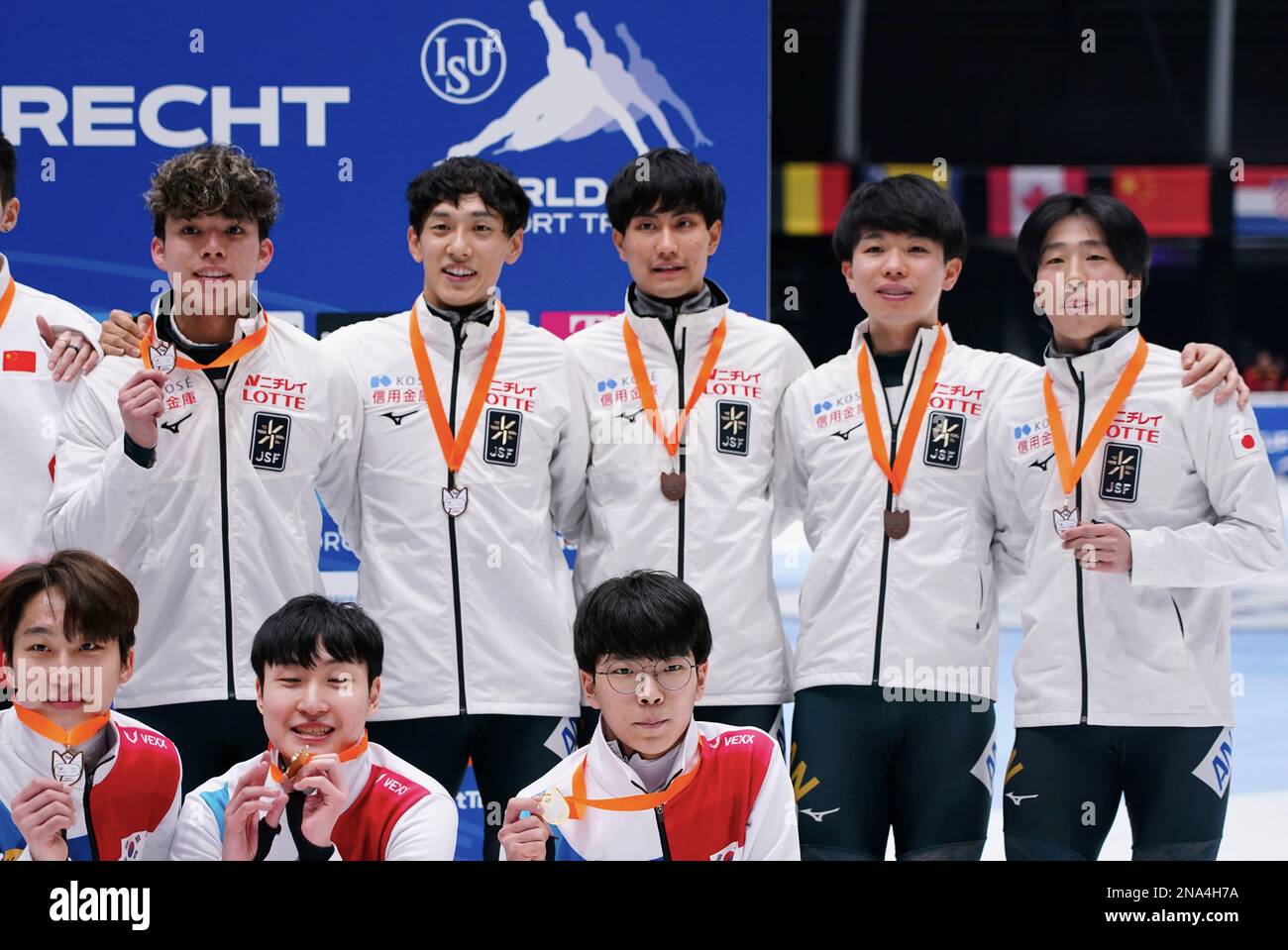 Japan Relay team 5000m WASA Dan MIYATA, Shogo, WATANABE Keita ...