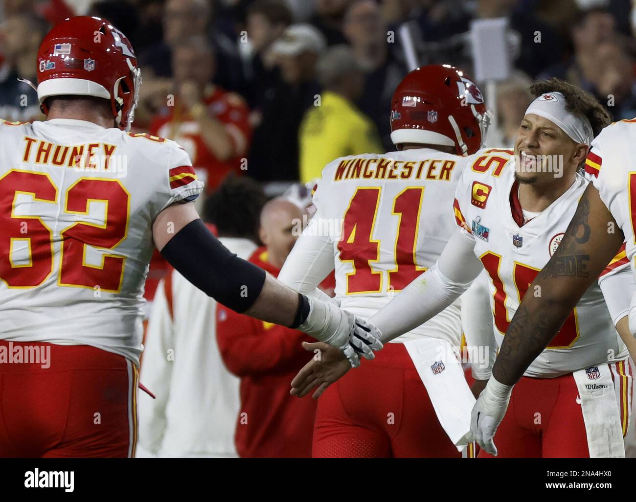Patrick mahomes touchdown hi-res stock photography and images - Alamy