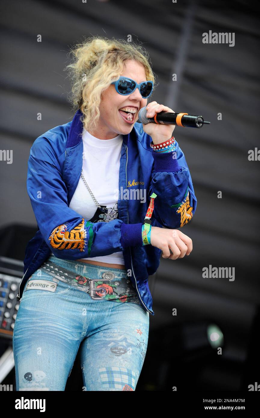 MNDR performs on The JACKED Stage by Doritos in Austin, Texas, Saturday ...