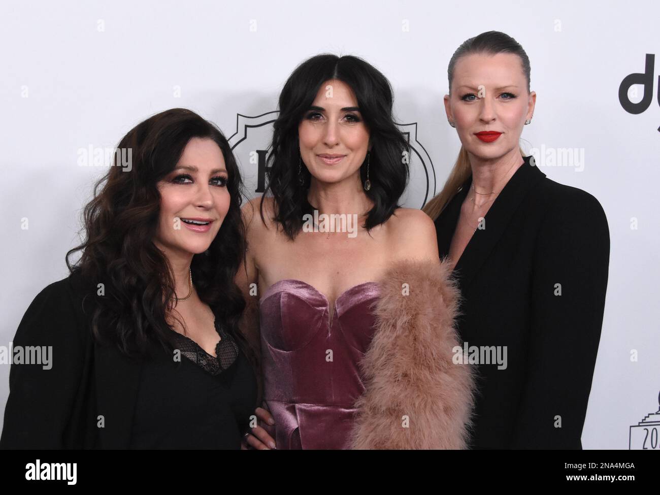 Beverly Hills, California, USA 11th February 2023 (L-R) Make-Up Artists ...