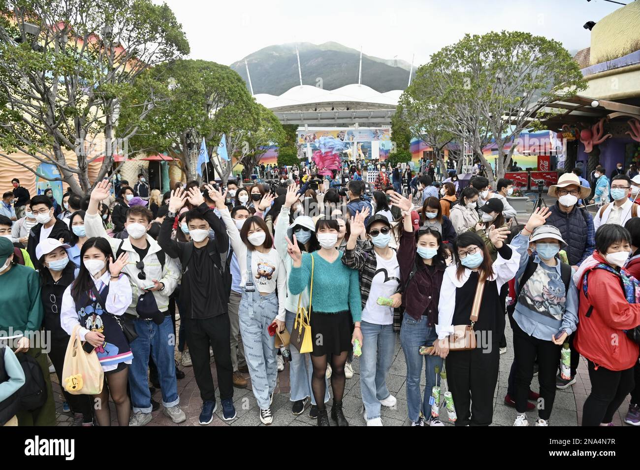 **CHINESE MAINLAND, HONG KONG, MACAU AND TAIWAN OUT** Ocean Park Hong ...