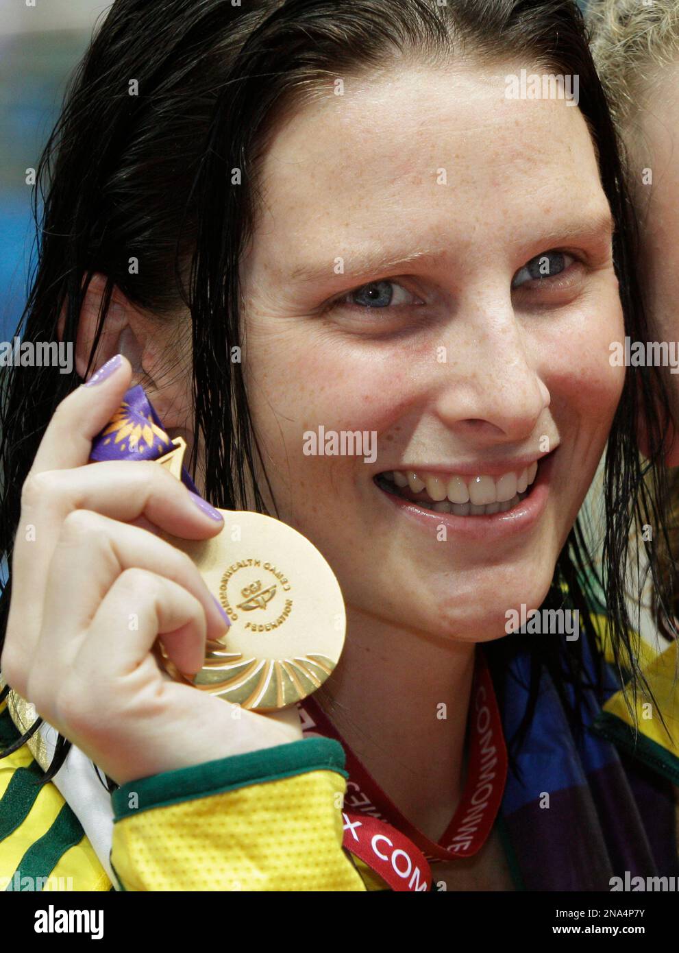 FILE - In this Oct. 8, 2010 file photo, Australia's gold medalist ...
