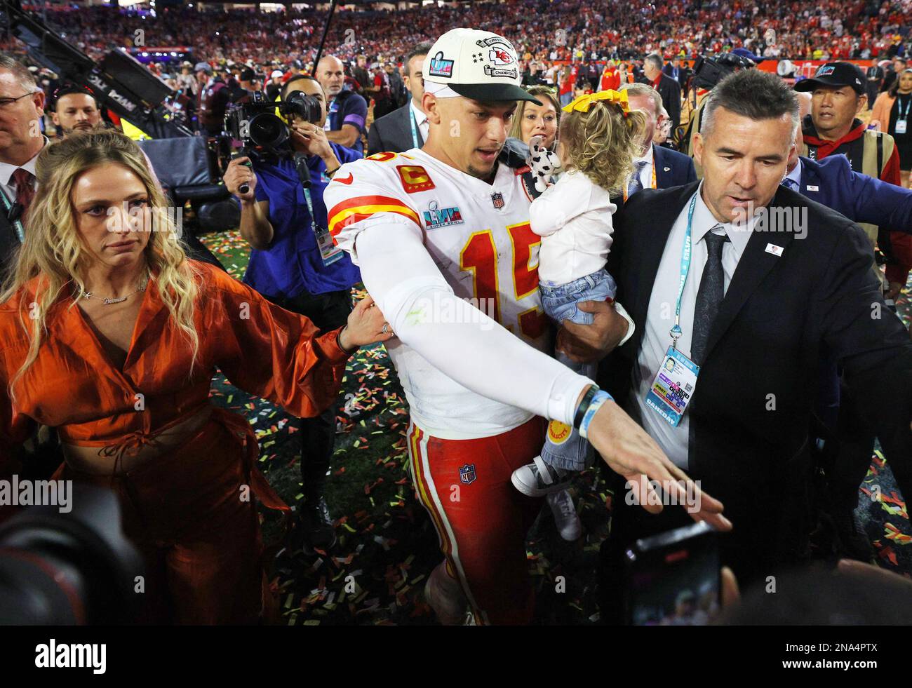 Patrick mahomes wife hi-res stock photography and images - Alamy