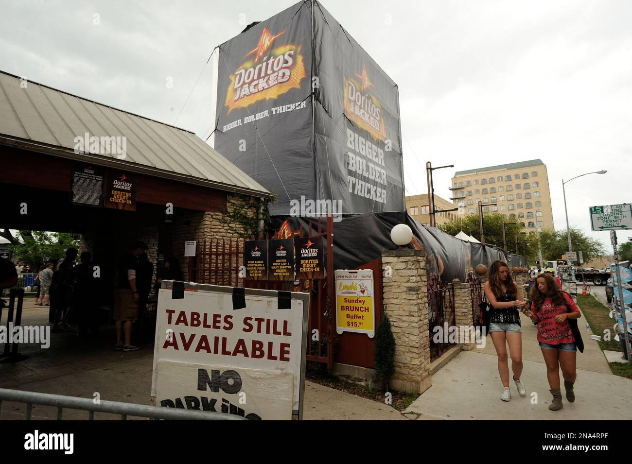 Outside The JACKED Stage by Doritos in Austin, Texas, Friday, March 16 ...