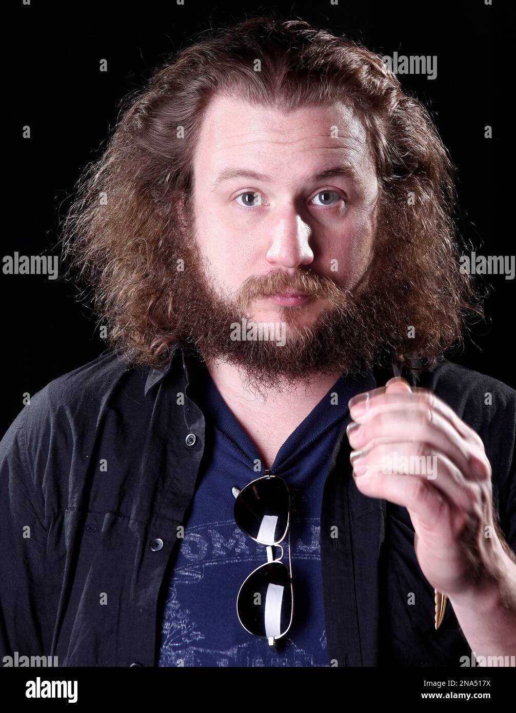 Musician Yim Yames from the group 'New Multitudes' poses for a portrait ...