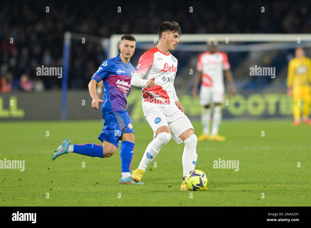 Eljif Elmas (7) SSC Napoli 1926 control the ball during the Italian ...