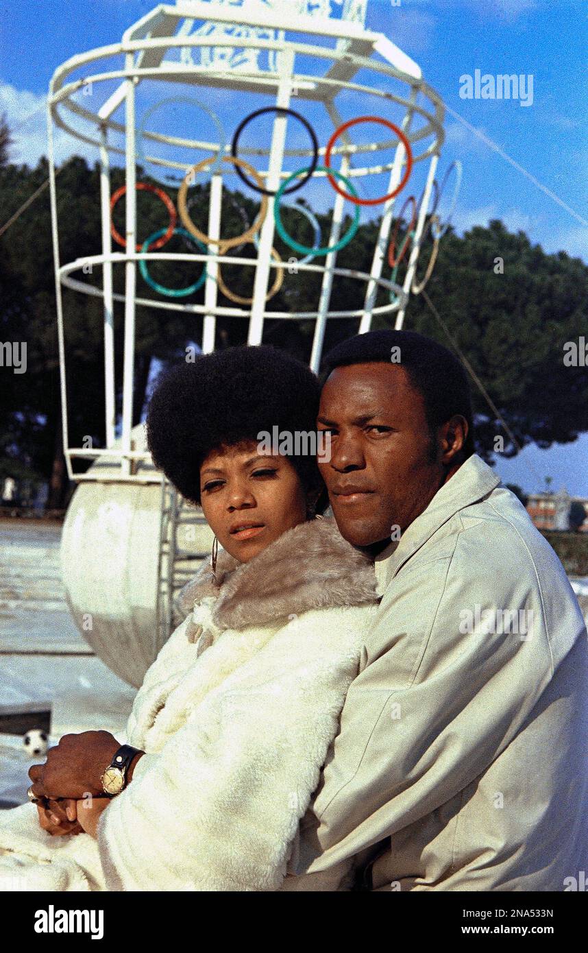 Wilma Rudolph, called "the black gazelle," winner of three gold medals ...