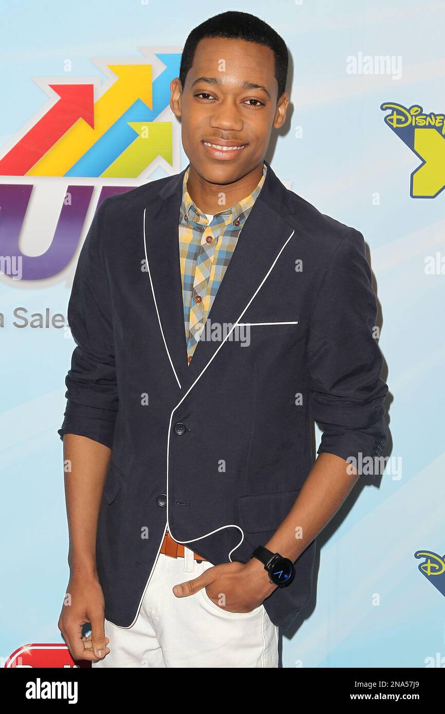 In this March 13, 2012 photo, actor Tyler James Williams from the ...
