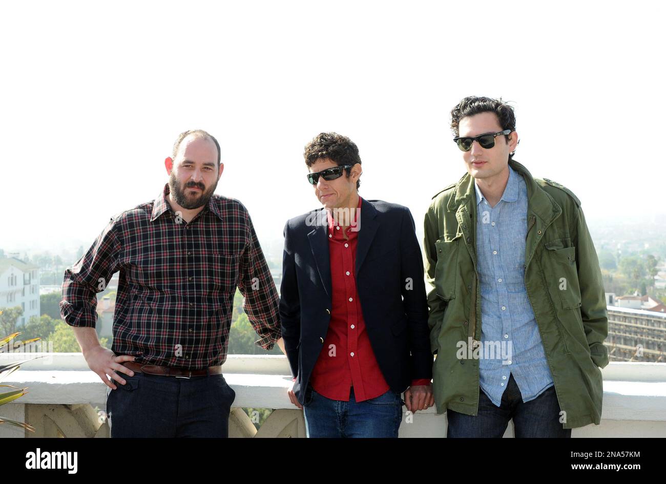 Sammy Harkham, from left, Michael Diamond, known as "MIke D," and David ...