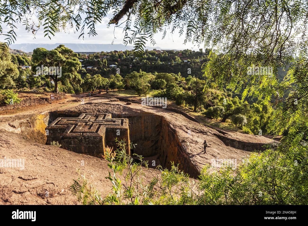 Biete Ghiorgis (House of Saint George) Ethiopian Orthodox underground ...