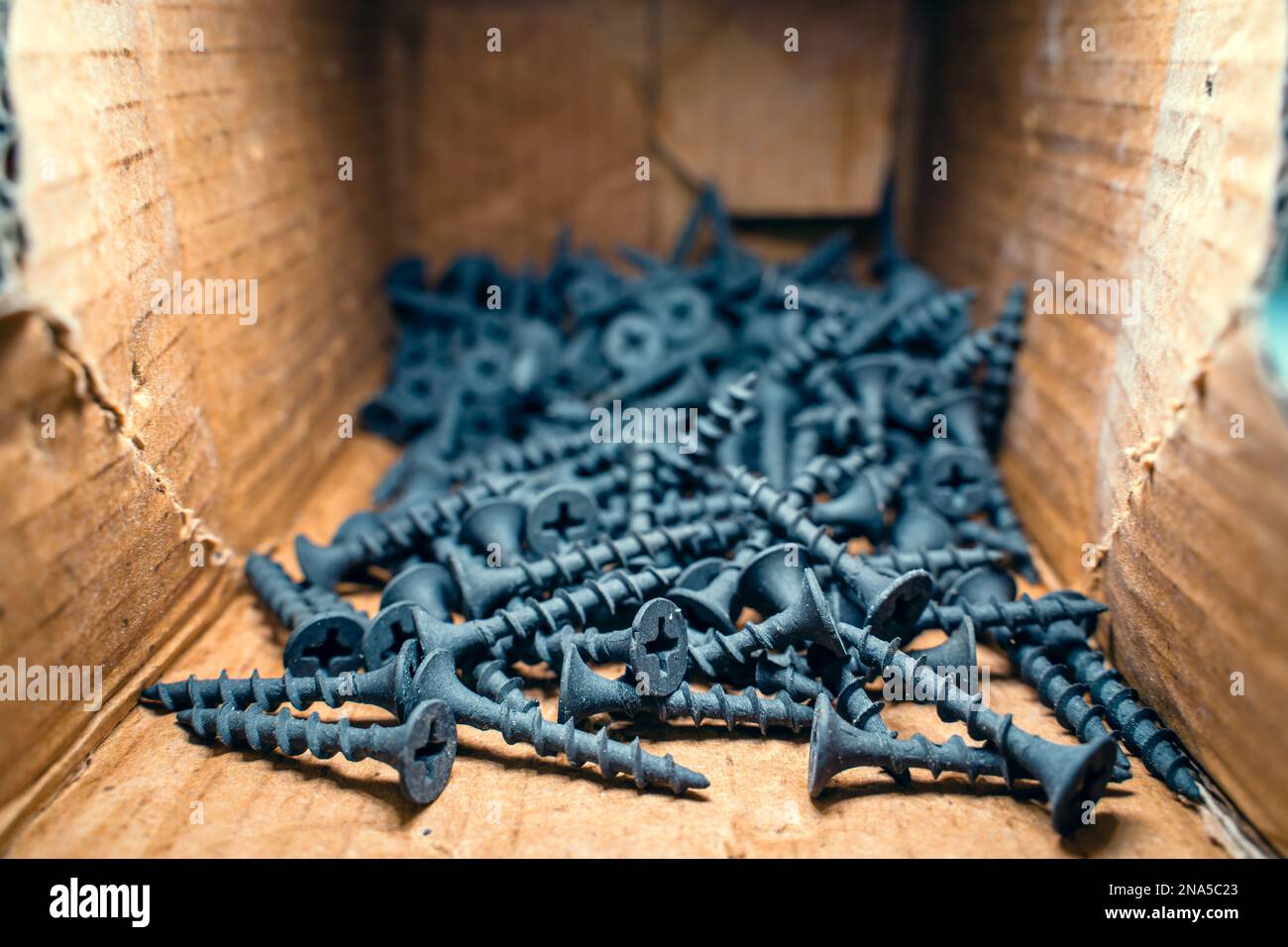 Screws close hi-res stock photography and images - Alamy