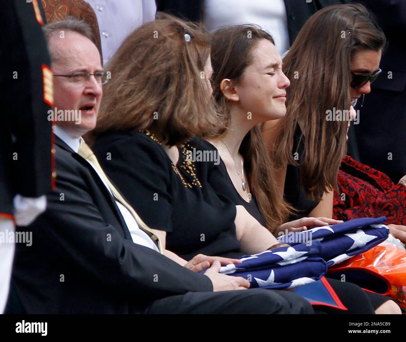 The family of Marine Corps Sgt. William C. Stacey, 23, of Redding ...