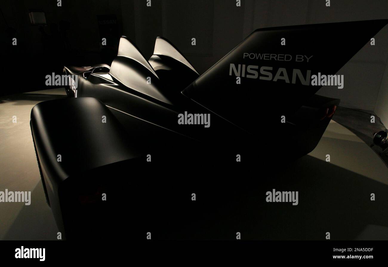 The new Nissan DeltaWing experimental race car that will run at the ...