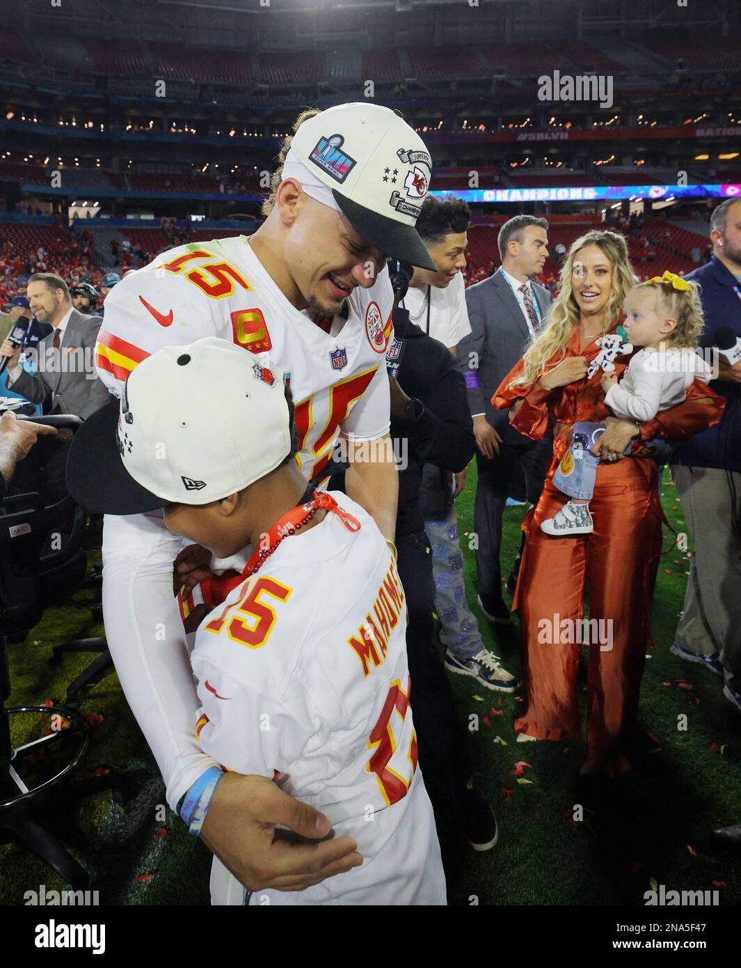 Patrick mahomes wife hi-res stock photography and images - Alamy