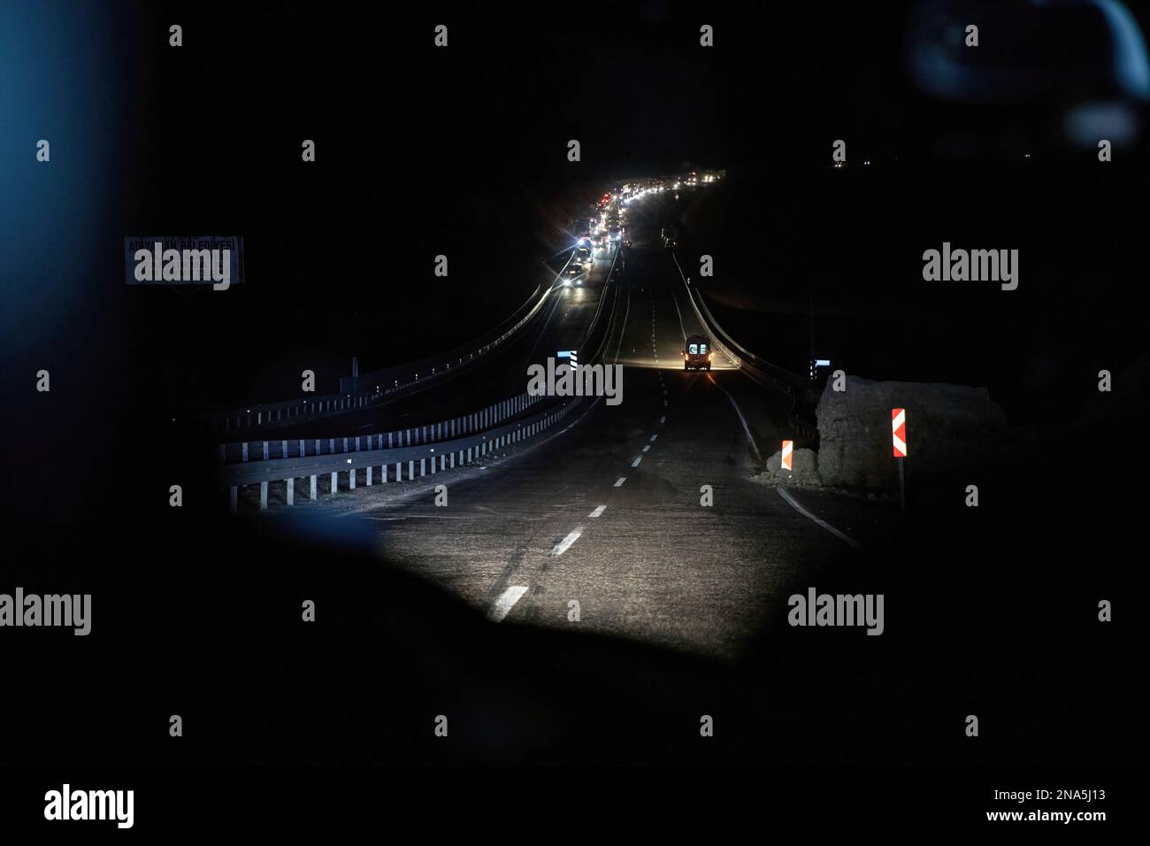 Due to the danger of collapse of the bridge, which was affected by the ...