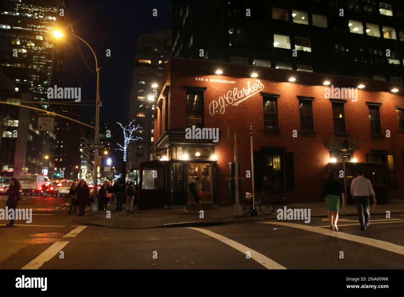 This Thursday, March 8, 2012 photo shows the P.J. Clarke's bar at East ...