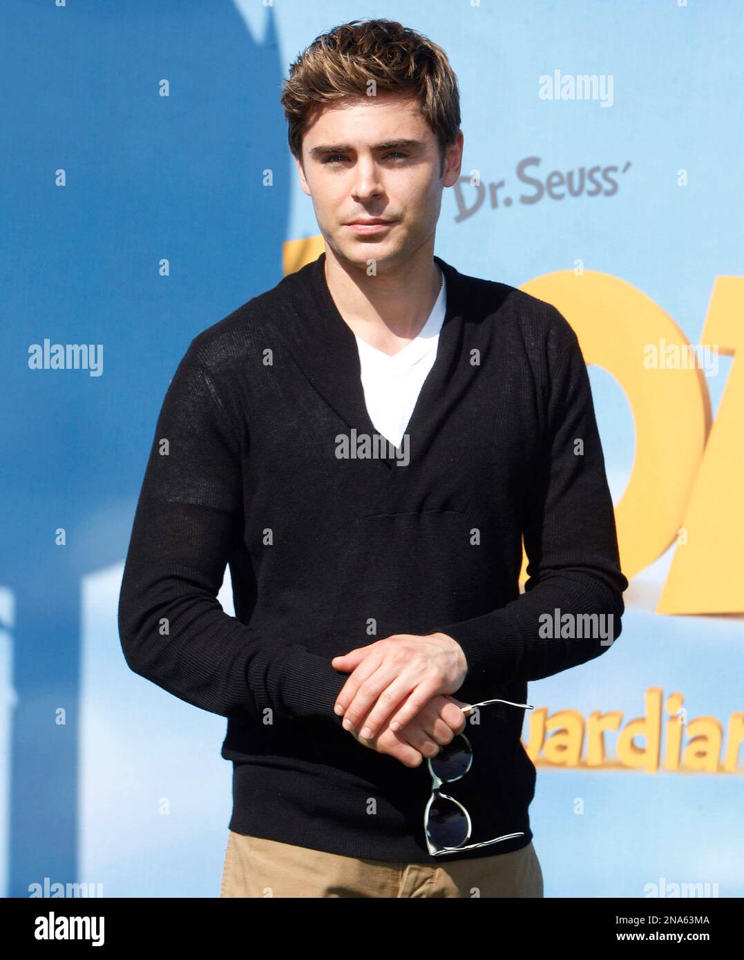 American actor Zac Efron poses during the photocall of the movie "Dr ...